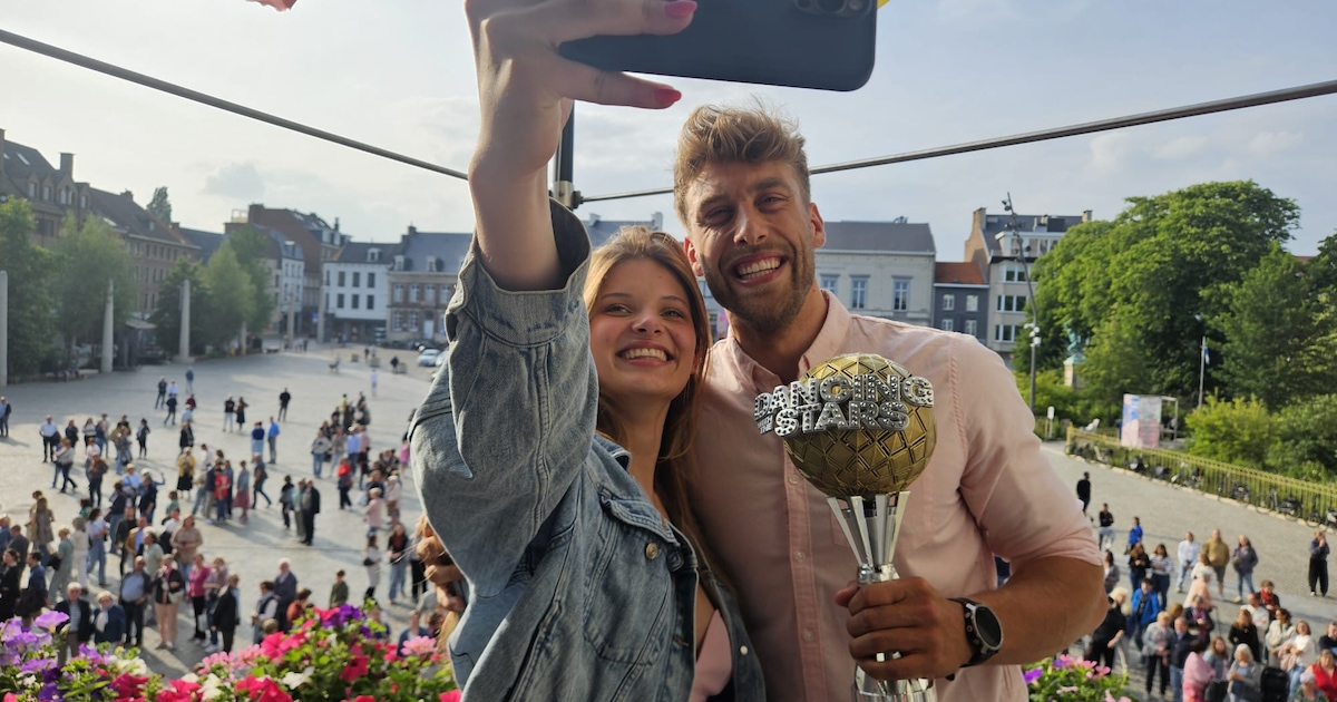 Ward Lemmelijn (28) en Yulia (20) als sterren verwelkomd op Tiens ...