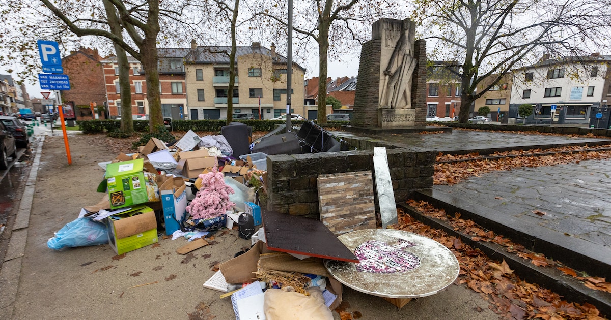 Sluikstort in centrum Hasselt blijkt... gedwongen uithuiszetting ...