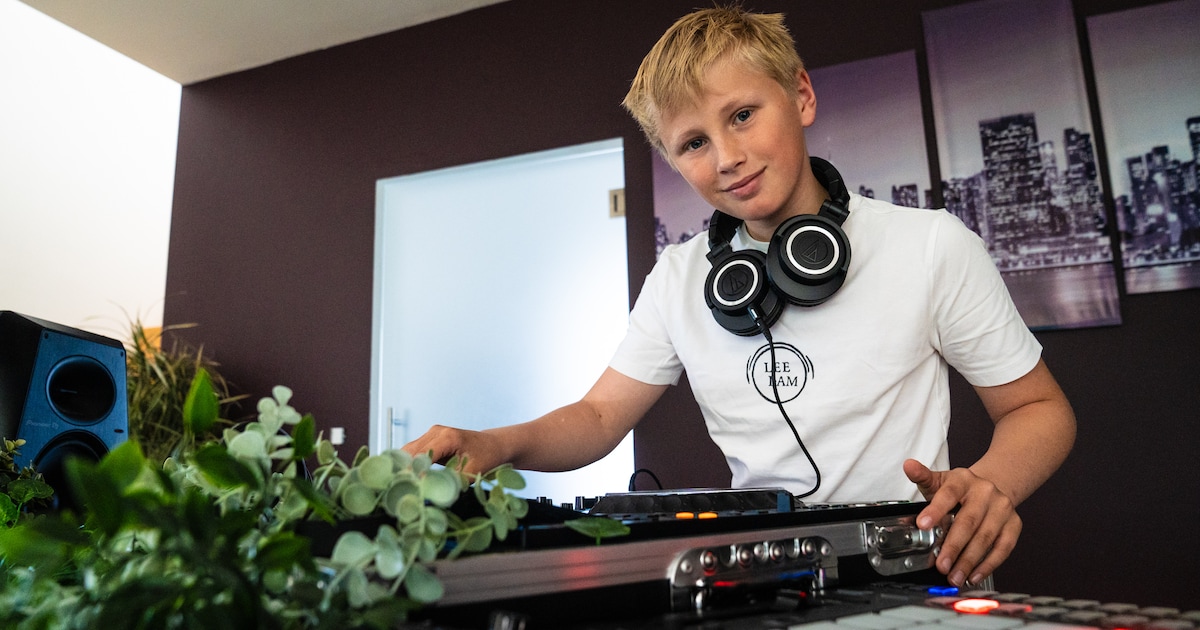 Dj-wonderkind Liam (10) uit Rumst draaide zelfs al beats op Ibiza ...