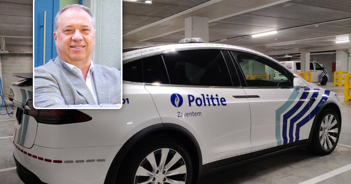 Na verkoper bedot nu ook leasingfirma Zaventem waardoor politie-Tesla ...