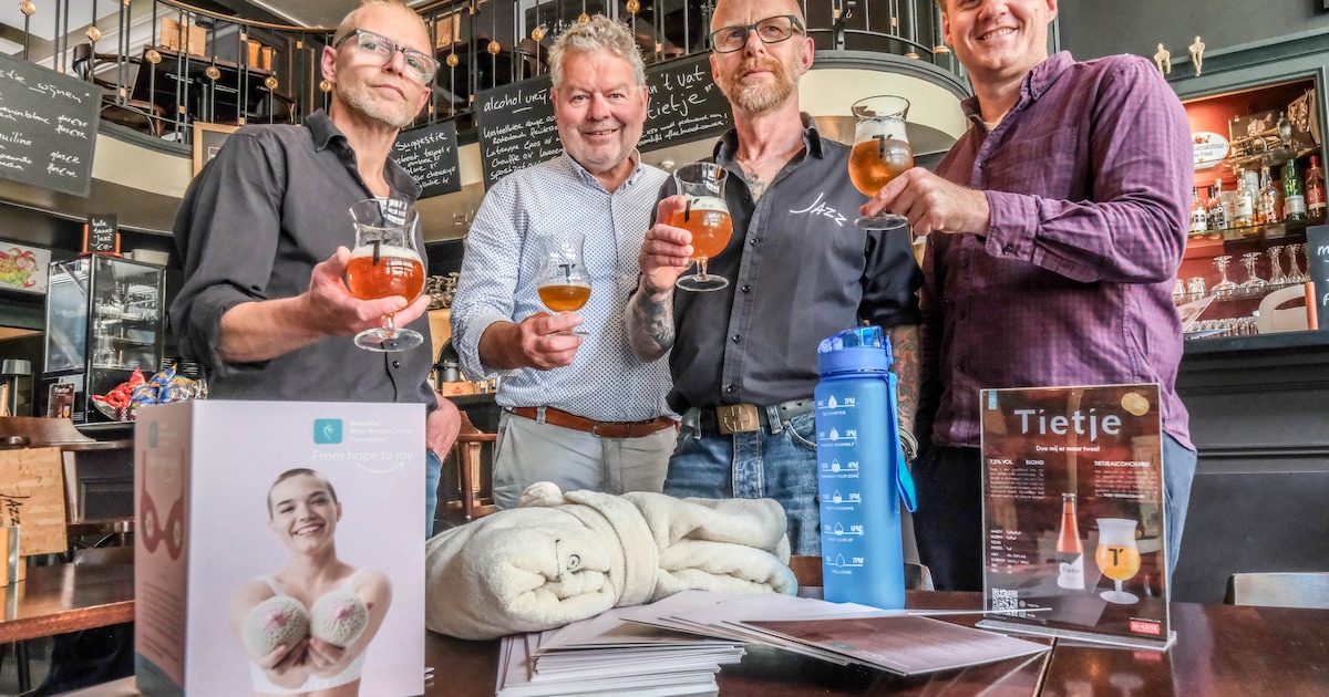 Eetcafé Jazz zet borstkanker op de kaart met... Tietje-bier: “Ook ...