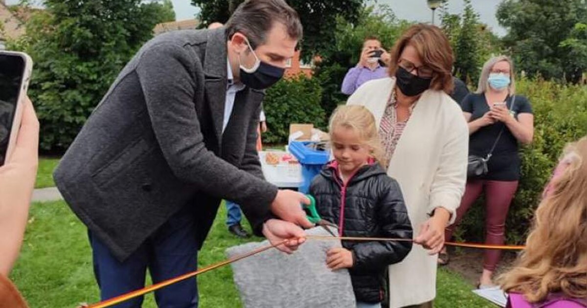 Plechtige opening tijdelijke containerklassen: “Ik zag vandaag alleen ...