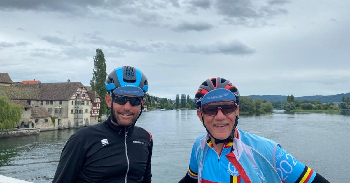 Johan (58) en Luc (51) fietsen naar de Stelvio voor het goede doel ...