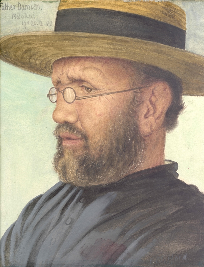 Viering ter ere van Pater Damiaan in Lierse Heilig Hartkerk: “150 jaar geleden kwam hij aan op ...