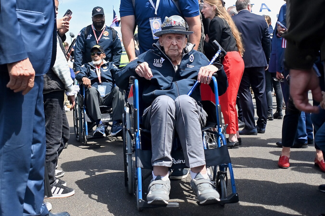 TikTok-ster en oorlogsveteraan ‘Papa Jake’ (102) overleden | Foto | hln.be