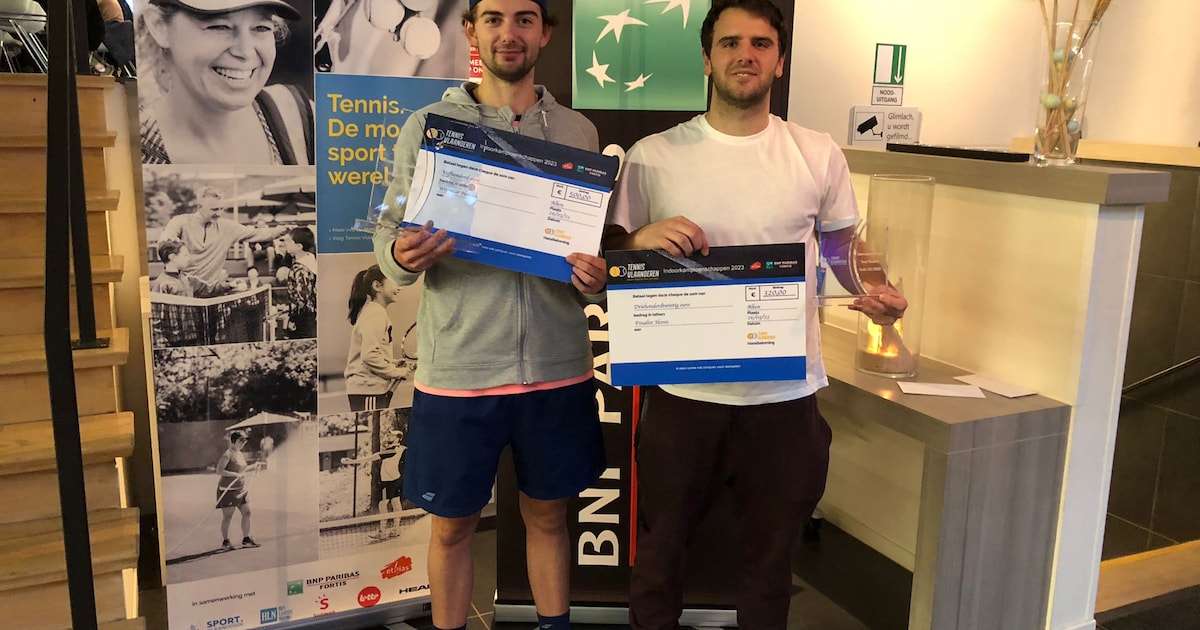 Olivier Rojas opnieuw indoorkampioen Tennis Vlaanderen: “Volgend jaar ...