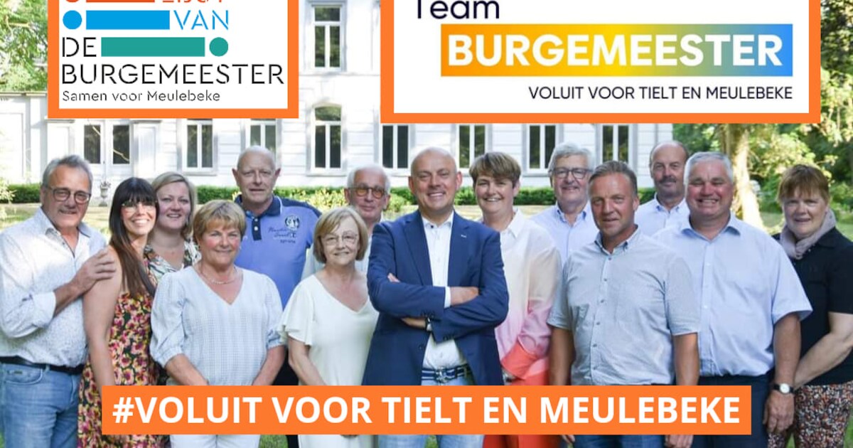 Leden Lijst van de Burgemeester stappen mee in Team Burgemeester: “Maar ...