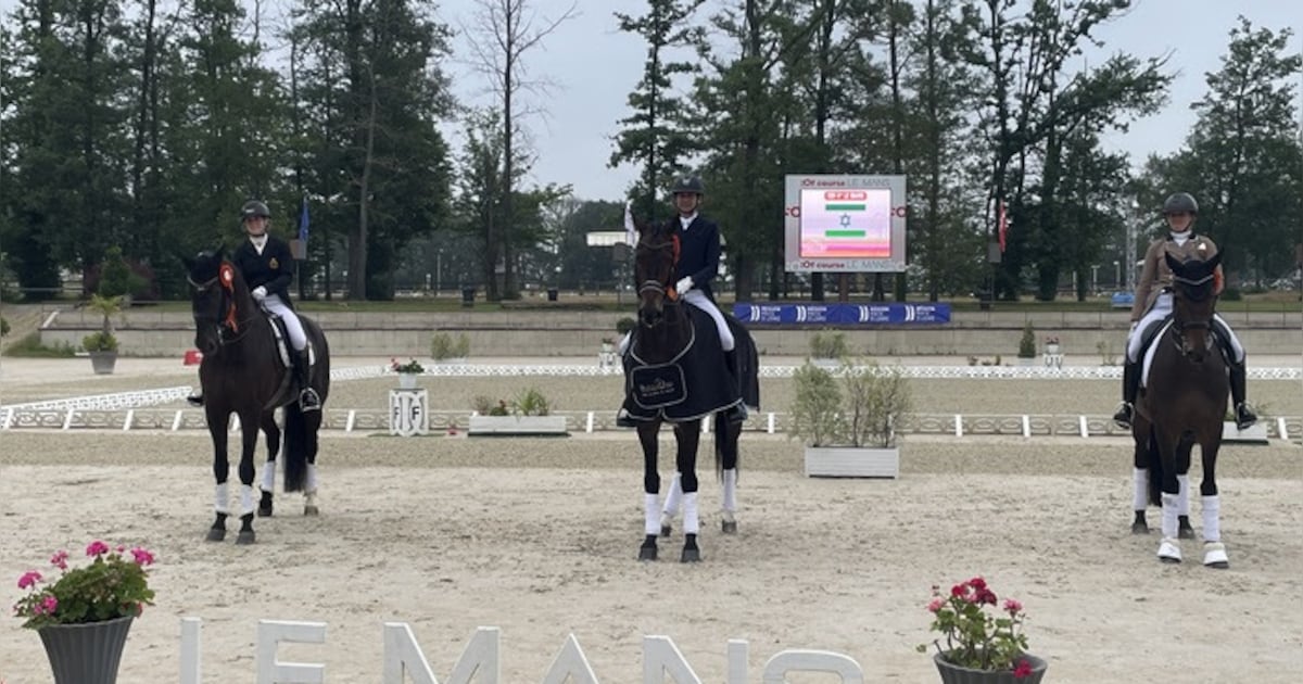 Roy First behaalt gouden medaille op internationale dressuurcompetitie ...