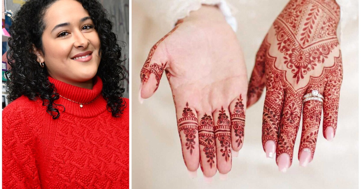 Jonge onderneemster Salma (24) is gespecialiseerd in henna tattoos ...