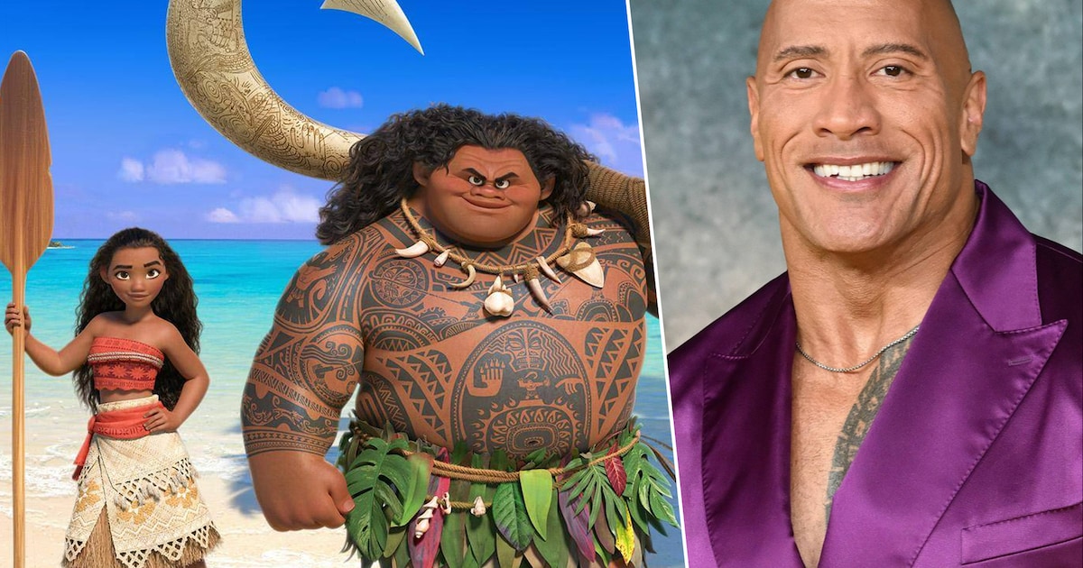 Dwayne Johnson onthult releasedatum live action-film 'Moana’ | Showbizz ...