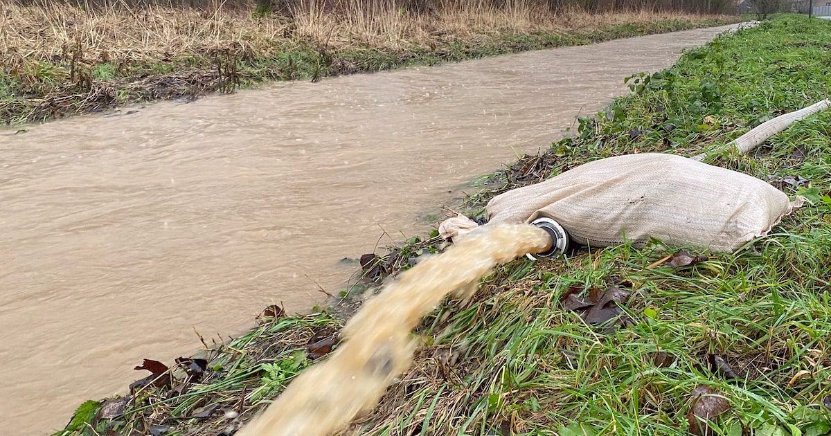 Smarre afgesloten voor wateroverlast: “Nog geen huizen bedreigd, maar ...