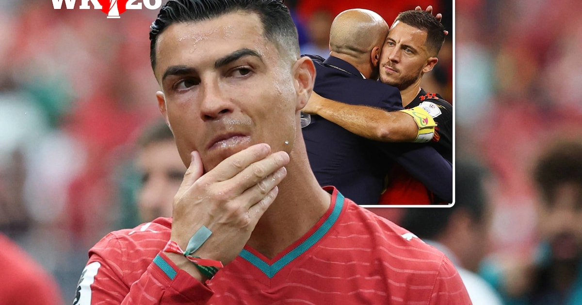 Straks overkomt Cristiano Ronaldo nog hetzelfde als Eden Hazard op het ...