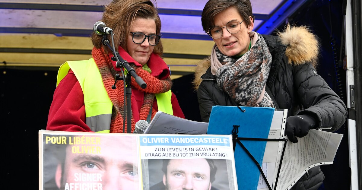Zussen van Belg die in Iraanse cel vastzit slaken noodkreet: “Olivier ...