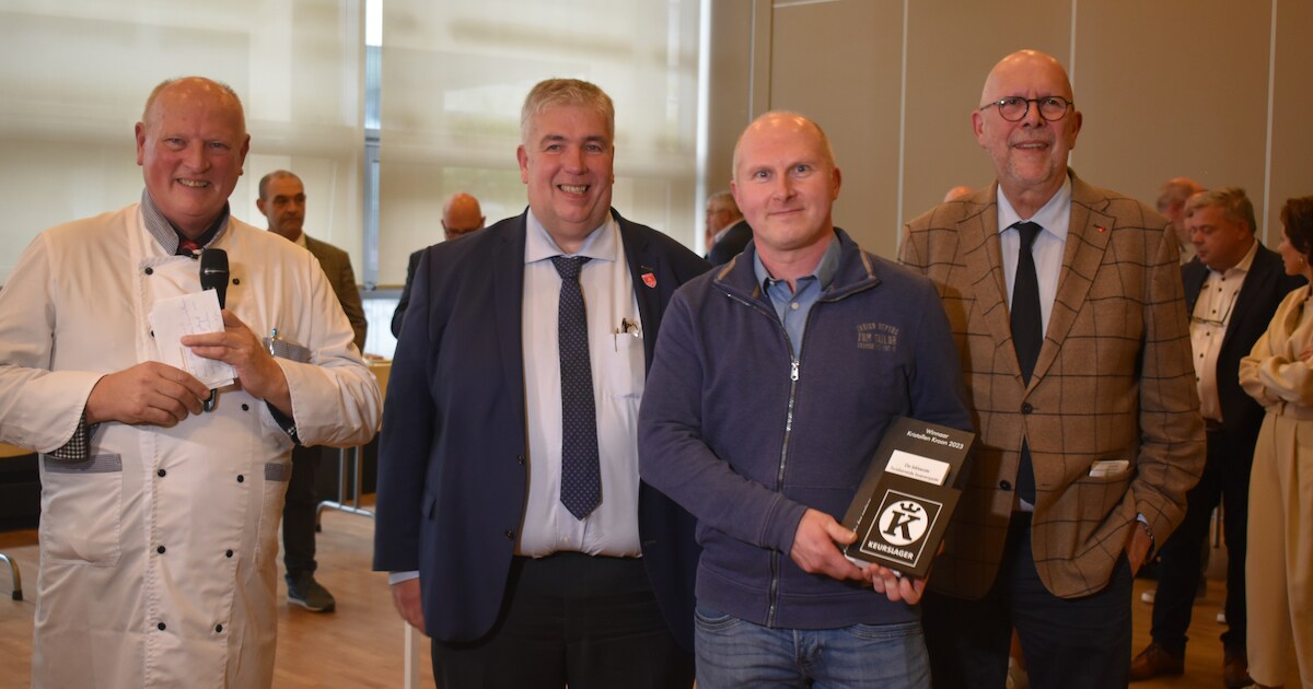 Boerenpaté levert slager Ben Somers vierde Kristallen Kroon op ...