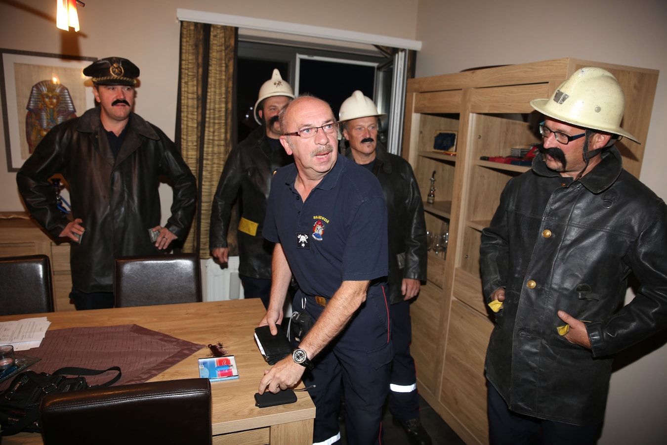 Pompiers nemen afscheid van adjudant Emiel Mordyck (61) | Foto | hln.be