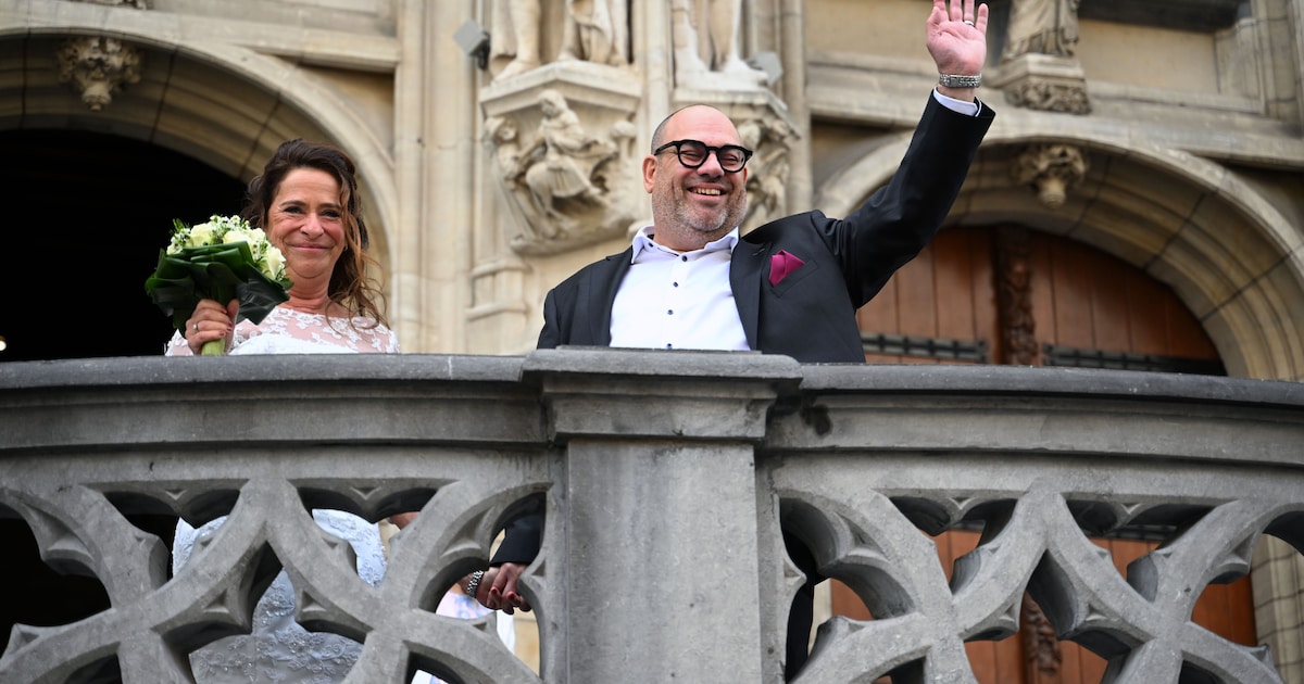 Erik De Rop (Café Bardot) trouwt met grote liefde Els Bielen en het ...