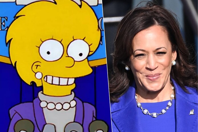 ‘The Simpsons’-schrijver ‘trots’ nadat show presidentschap Kamala ...