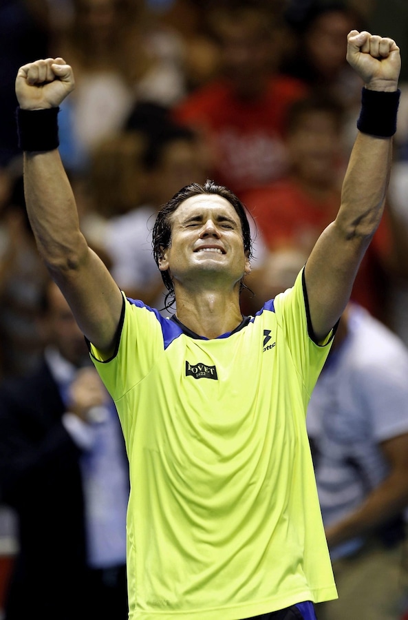 Titelverdediger David Ferrer is tweede finalist | Foto | hln.be