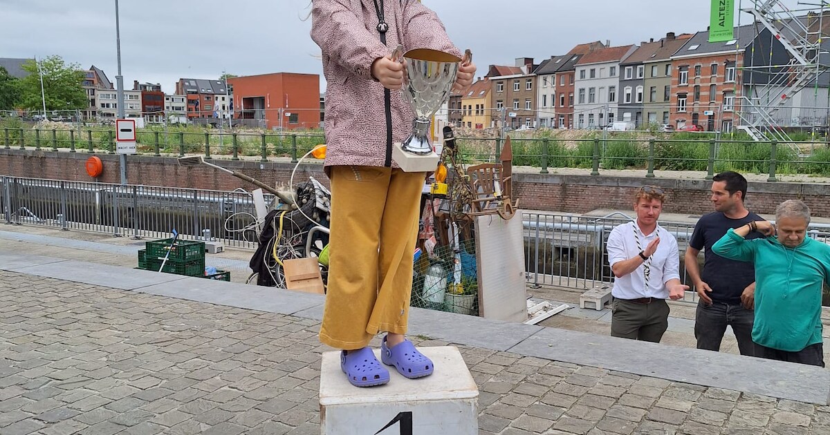 Rosie (8) is de beste afvalvisser van Gent, maar wie ‘parkeerde’ zijn ...