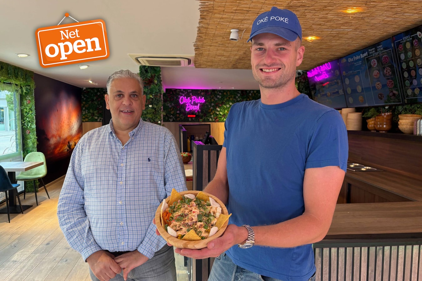 NET OPEN. Oké Poké Bowl serveert eerste pokébowls op de Markt van ...