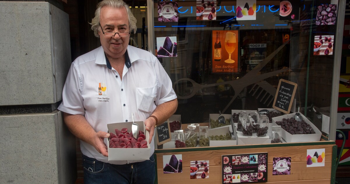 Nu ook cuberdons van Confiserie Geldhof te koop bij Den Barbier | Melle | HLN.be
