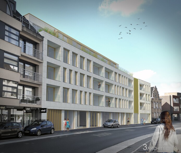 Noodoproep doen kan via parlofoon in nieuwe flats van Verstraete.team ...