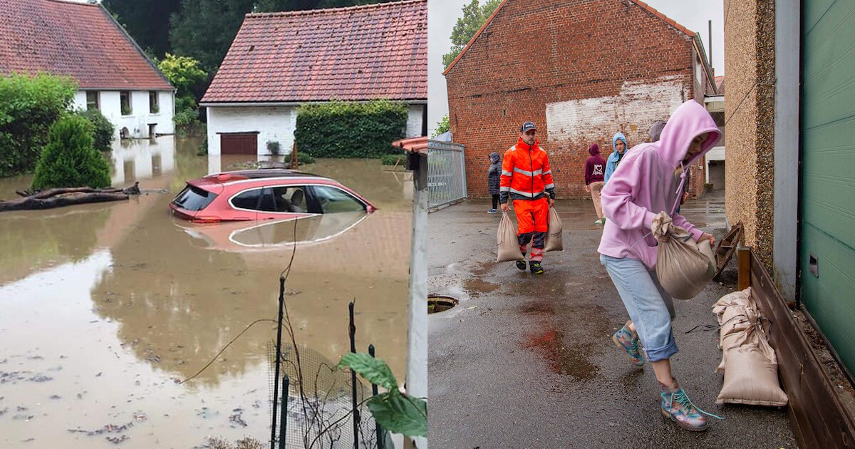 Zennevallei kreunt onder regenbuien: bewoonster geëvacueerd en tal van ...