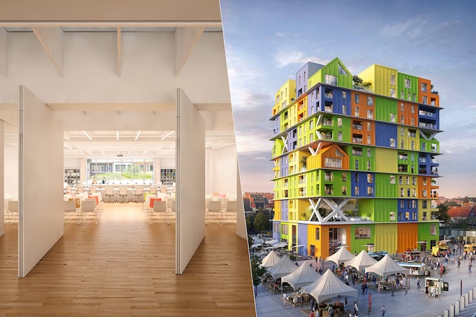 Bibliotheek, unieke serre en multifunctionele zaal: dit wordt het ...