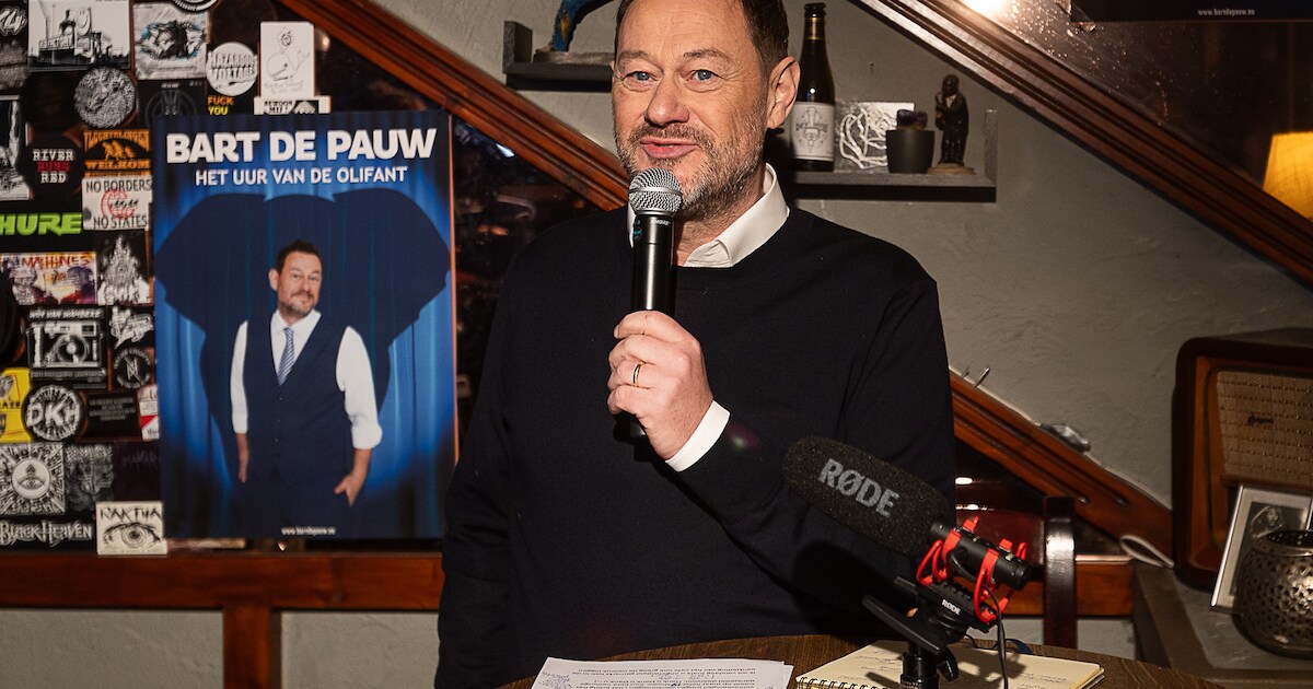 Bart De Pauw licht tipje van de sluier op over theater-show: “Als we halverwege een lege zaal ...