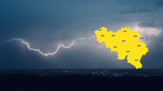 Onweer op komst, maar wat betekenen die kleurcodes van KMI nu juist ...