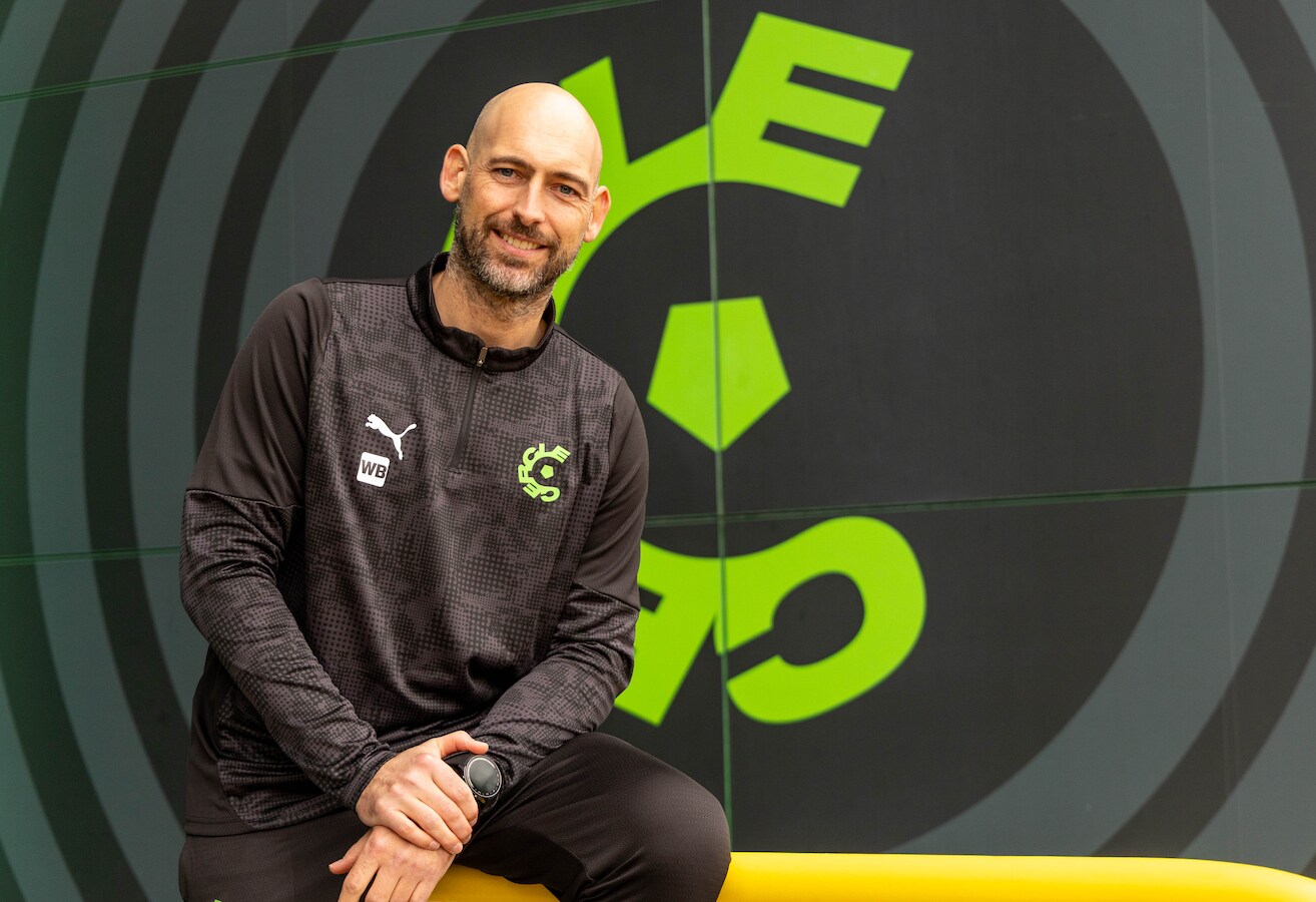 Wouter Biebauw, na ontslag bij Club nu bij Cercle Brugge keeperstrainer ...