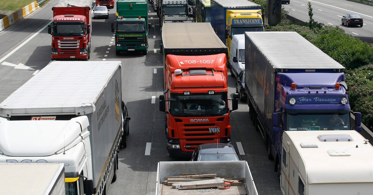 Ongeval op Ring rond Gent ter hoogte van Mariakerke richting Zelzate ...