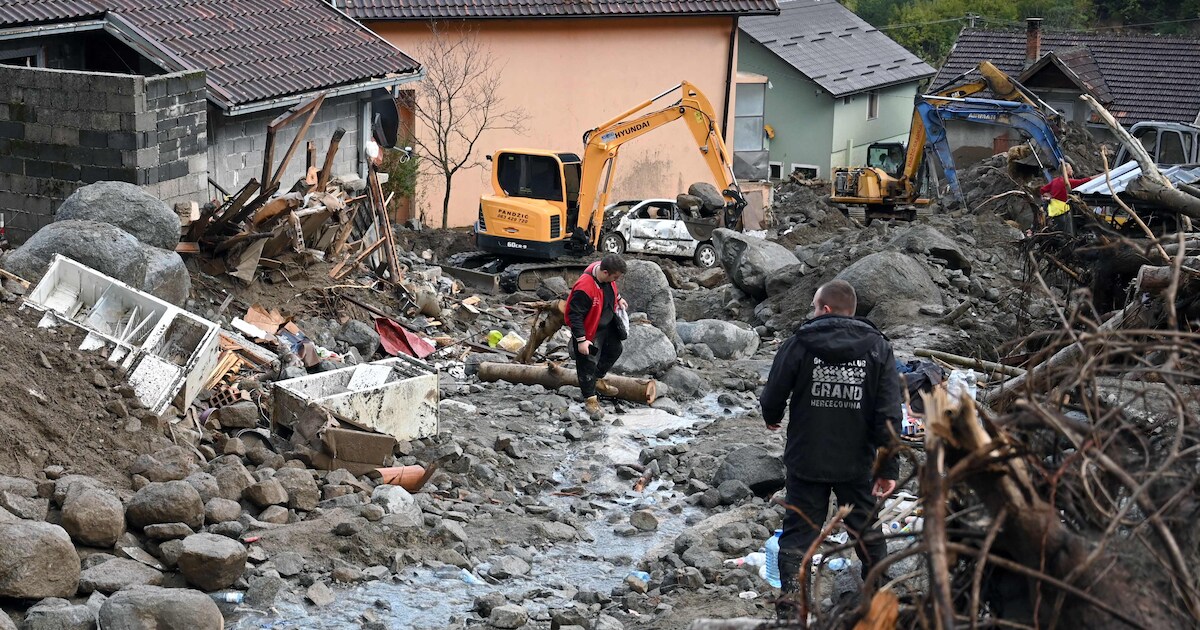 Dodentol overstromingen in Bosnië en Herzegovina loopt op tot 22 ...