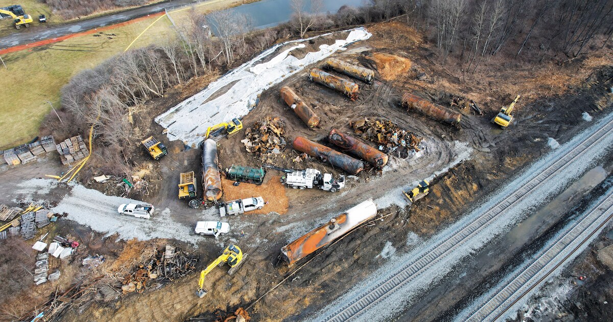 Amerikaanse autoriteiten: treinongeval Ohio veroorzaakt door ...