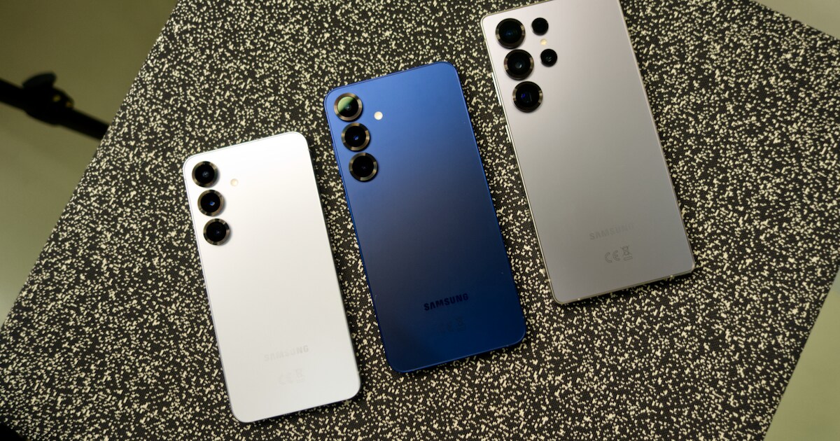Samsung stelt nieuwe S25-telefoons voor: “AI opnieuw centraal, maar ...