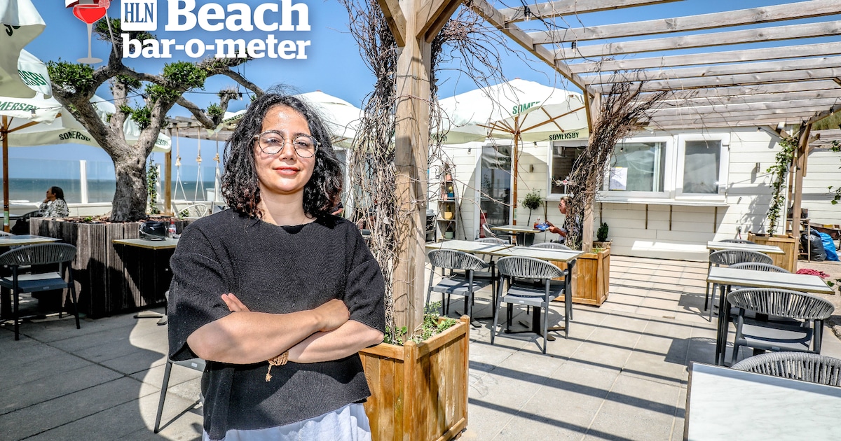 Beachbar Koki Beach in Bredene, uitgebaat door Giani (30) en Zeinab (31 ...