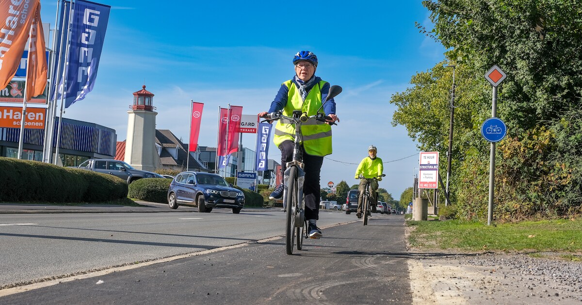 Laatste fase heraanleg fietspaden Brusselsesteenweg gestart | Overijse ...