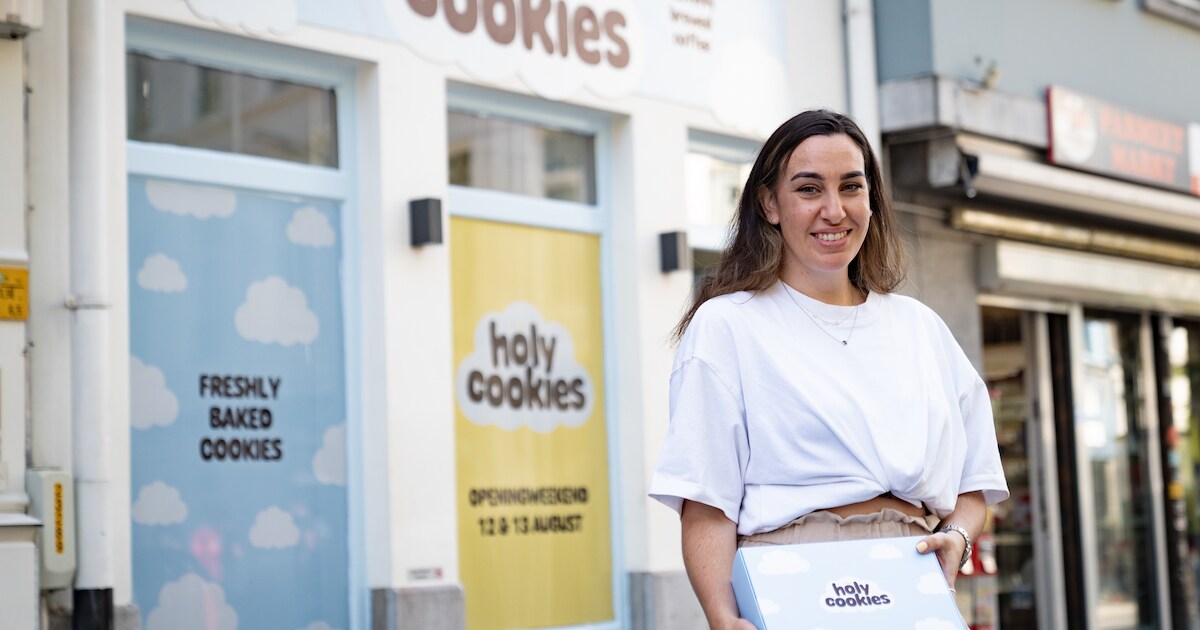 Koekjeswinkel Holy Cookies heropent aan voetgangerstunnel: "Elke week ...