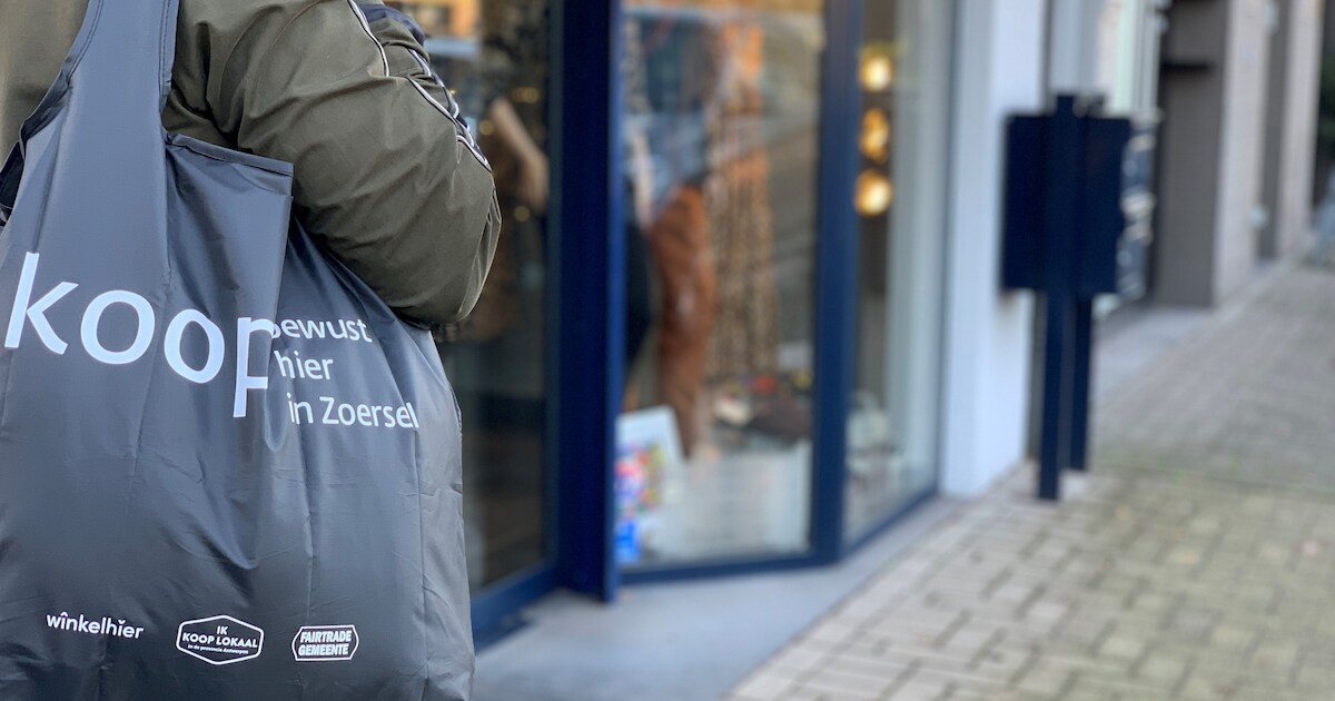 Boodschappentas ‘koop bewust hier in Zoersel’ moedigt lokaal winkelen ...