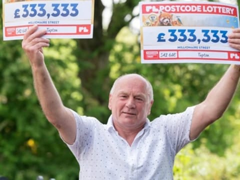 Britse Allan (65) verdubbelt per ongeluk zijn jackpot: “Beste fout die ...
