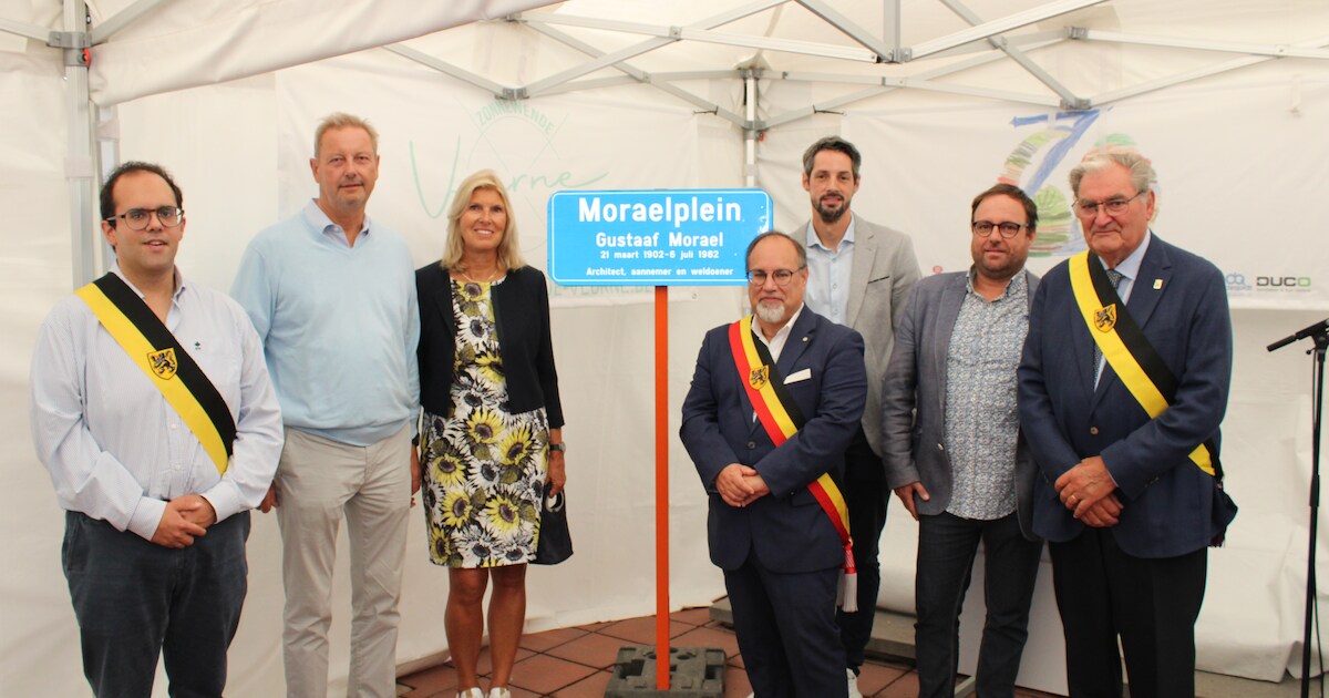 IN BEELD. Sociale weldoener Gustaaf Morael krijgt een plein naar hem ...