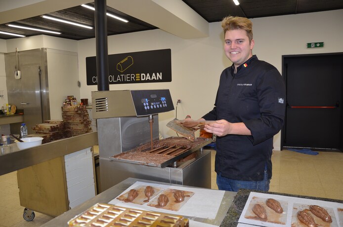 Chocolatier Daan houdt ‘open atelier’ met demonstraties en proeverijen ...