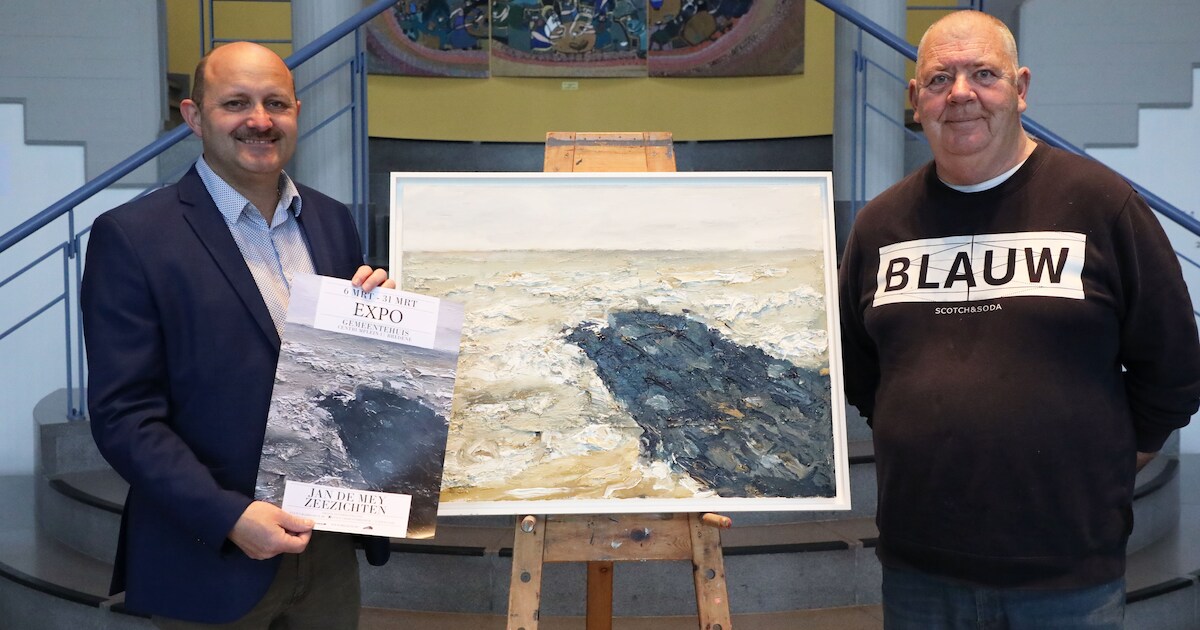 Jan De Mey stelt tentoon in het gemeentehuis | Bredene | hln.be