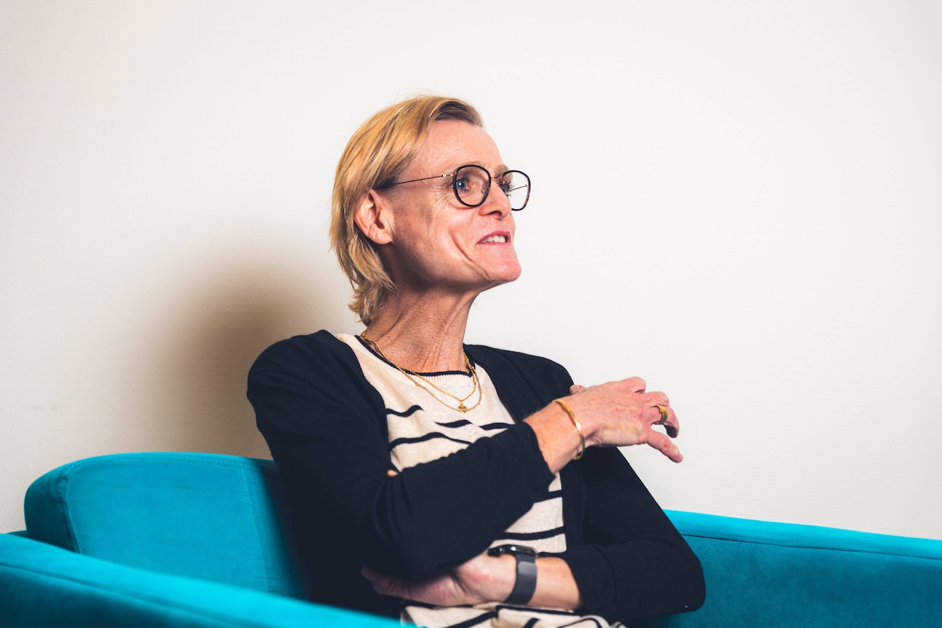 Veerle Hegge, mevrouw Bart De Wever, openhartiger dan ooit. “Tijdens ...