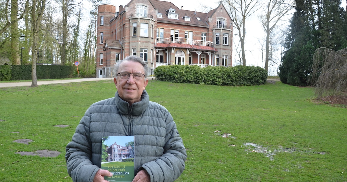 André Verstraeten pent geschiedenis kasteel en park Verloren Bos neer ...