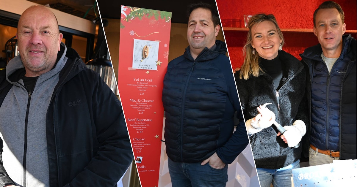Deze Brugse standhouders kijken uit naar de start van de kerstmarkt ...