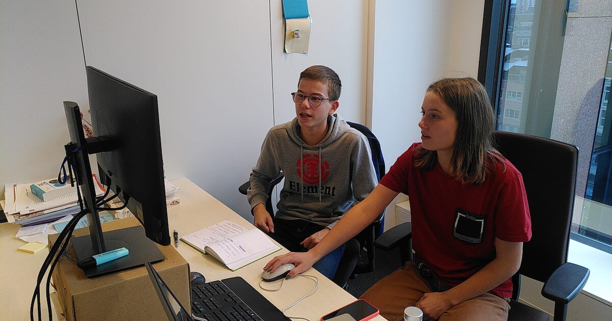 Nathan en Jolien worden kabinetsmedewerker en schepen voor één dag tijdens YOUCA Action Day ...