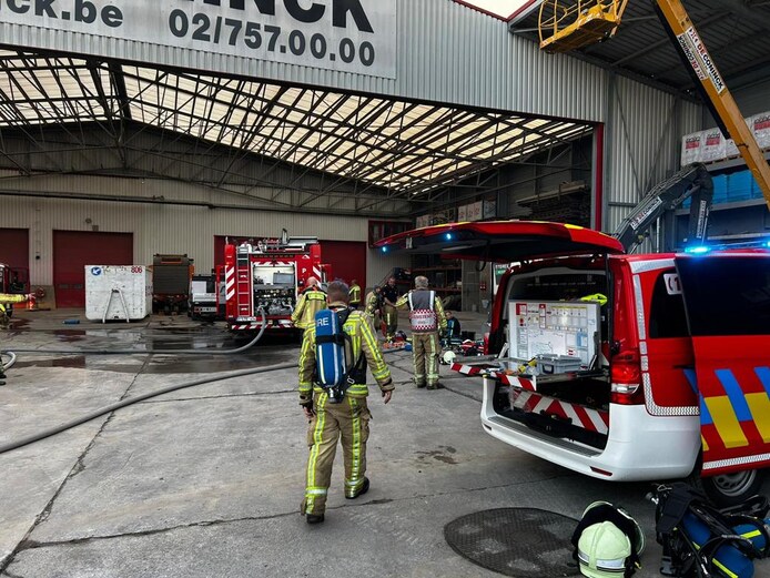 Brand bij bouwbedrijf in Herent | Herent | hln.be