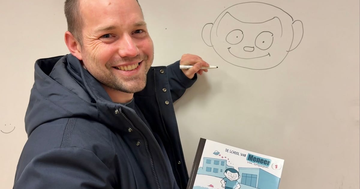 Wouter (36) maakt cartoonboek over jongeren met autisme: “Humor dient ...