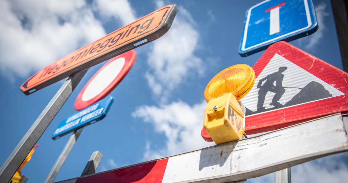 Nieuwe toplaag voor rondpunt ter hoogte van Harelbeeksestraat ...